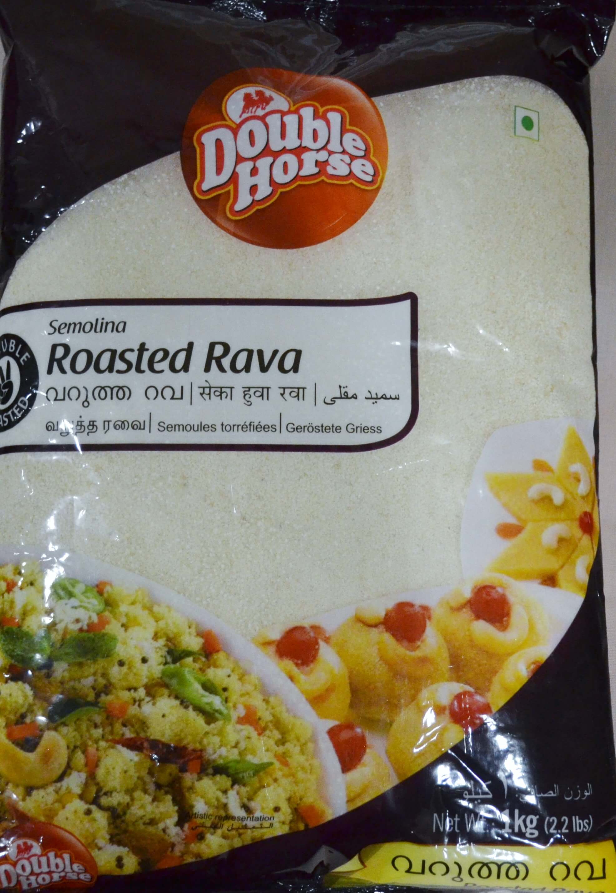 grocerybasket | Roasted Rava (Semolina Varutha Rava) Flour ...